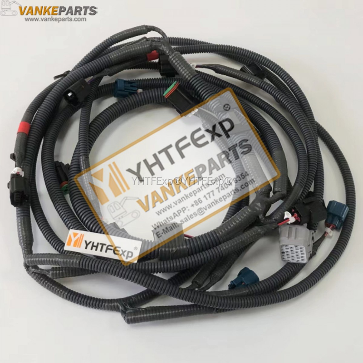 Vankeparts Hitachi Excavator ZX200-5B Hydraulic Pump Wiring Harness ...