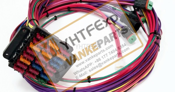 Vankeparts Caterpillar Excavator 365B Fuse Box Wiring Harnesses High ...