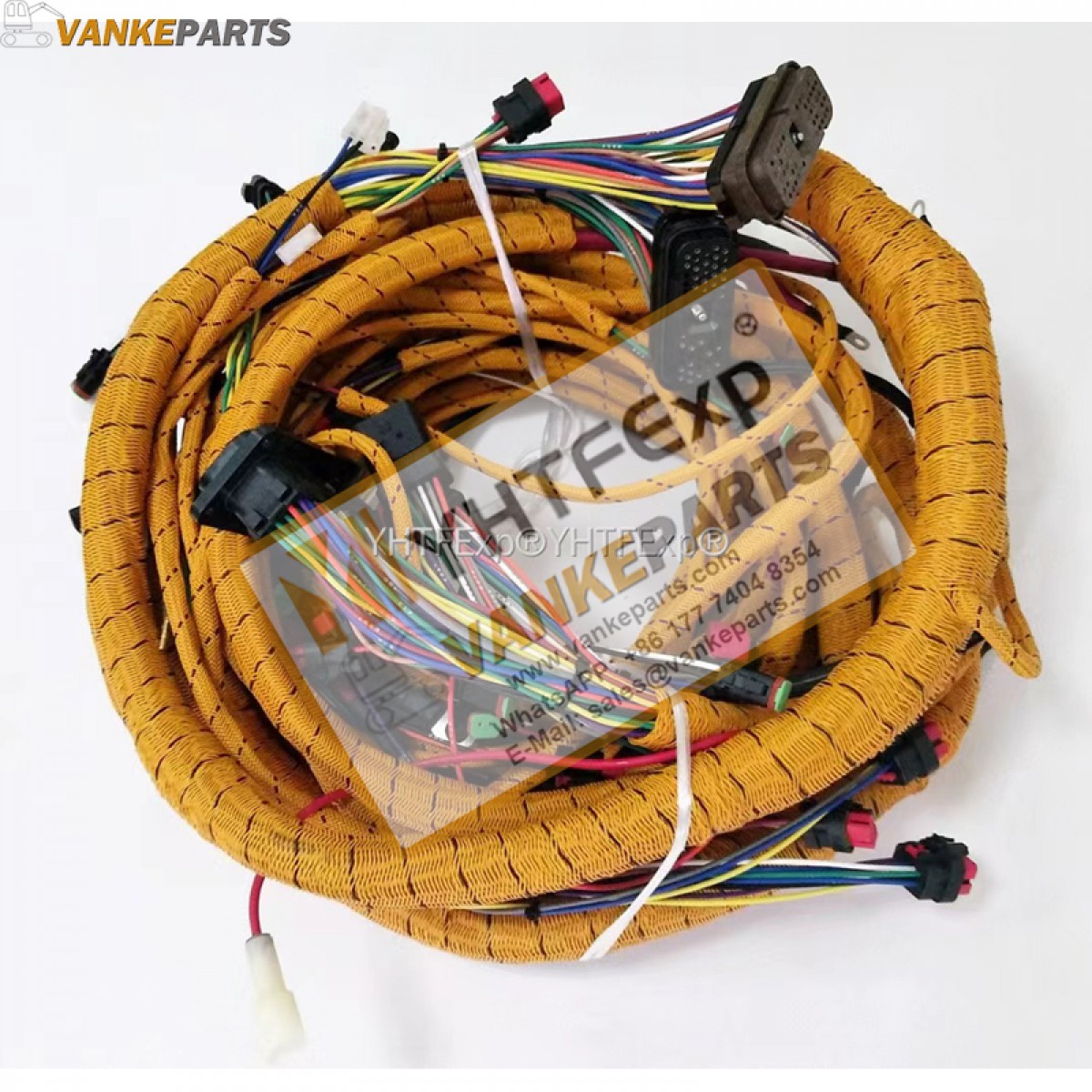 Vankeparts Caterpillar Excavator 320CU External Wiring Harness High Quality Part No.: 251-0291 ...