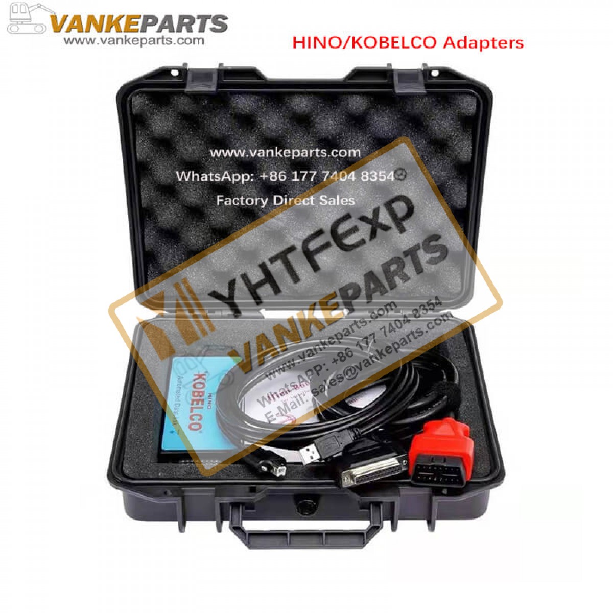 HINO KOBELCO adapter Communication Adapter Electric Diagnostic Tool ...