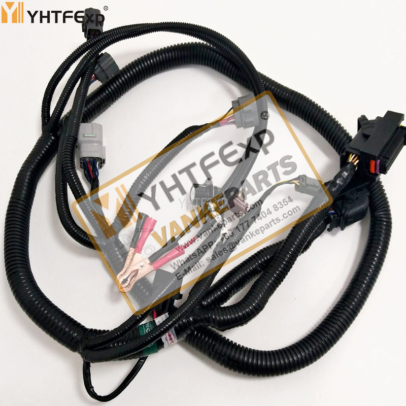 Hitachi Excavator 4Hk1 6Hk1Engine Start Test Diagnosis Wiring Harnesses ...